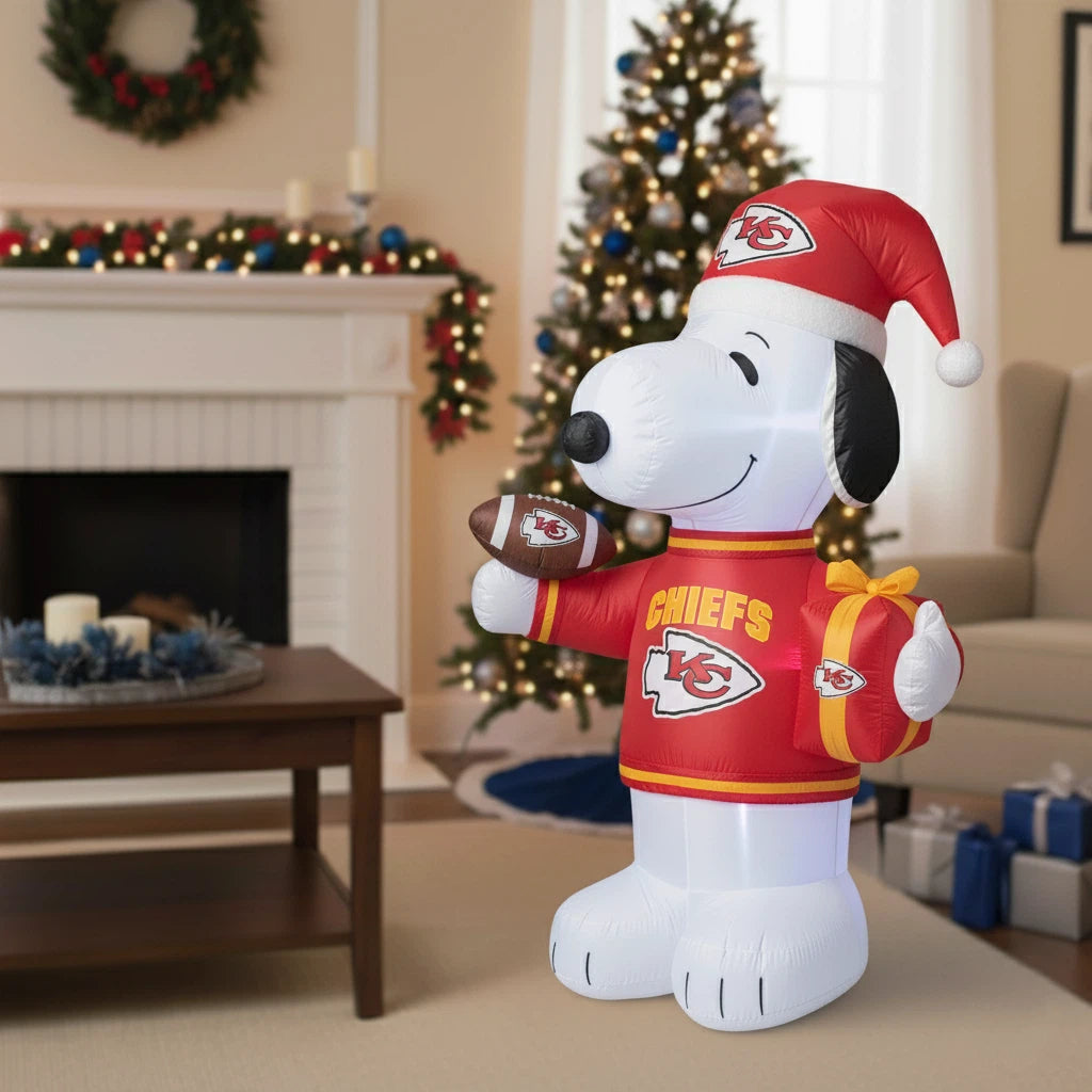 🎄 Inflatable Football Team Christmas Snoopy – Jubilobox